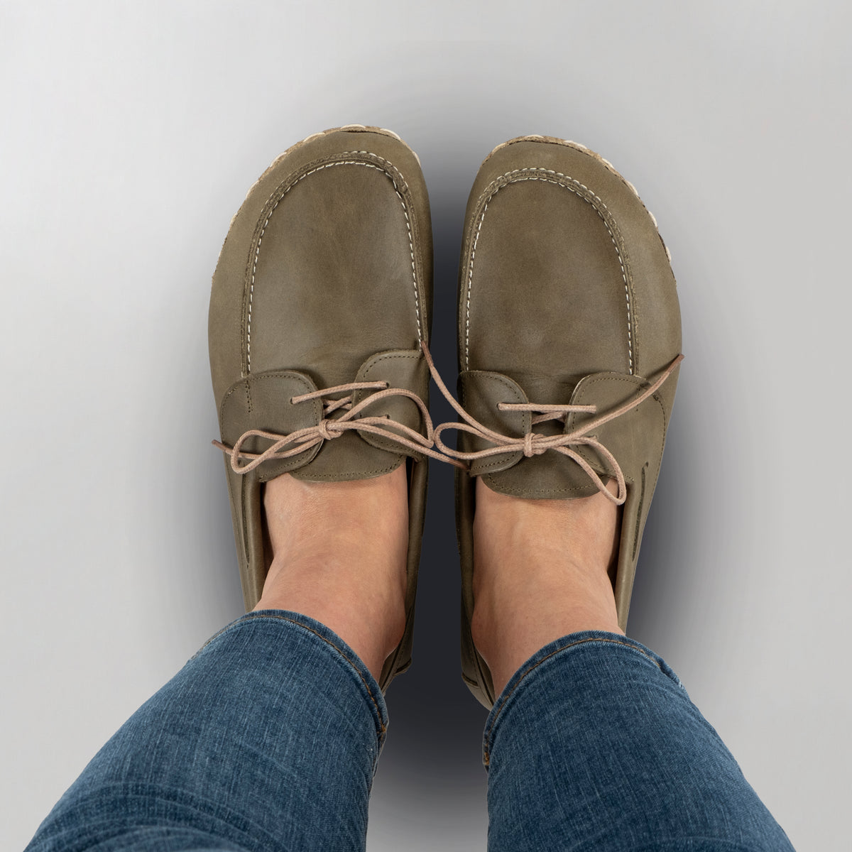 Women's Green Dock Shoes - Atlantis Handmade Shoes – Atlantis Handmade ...