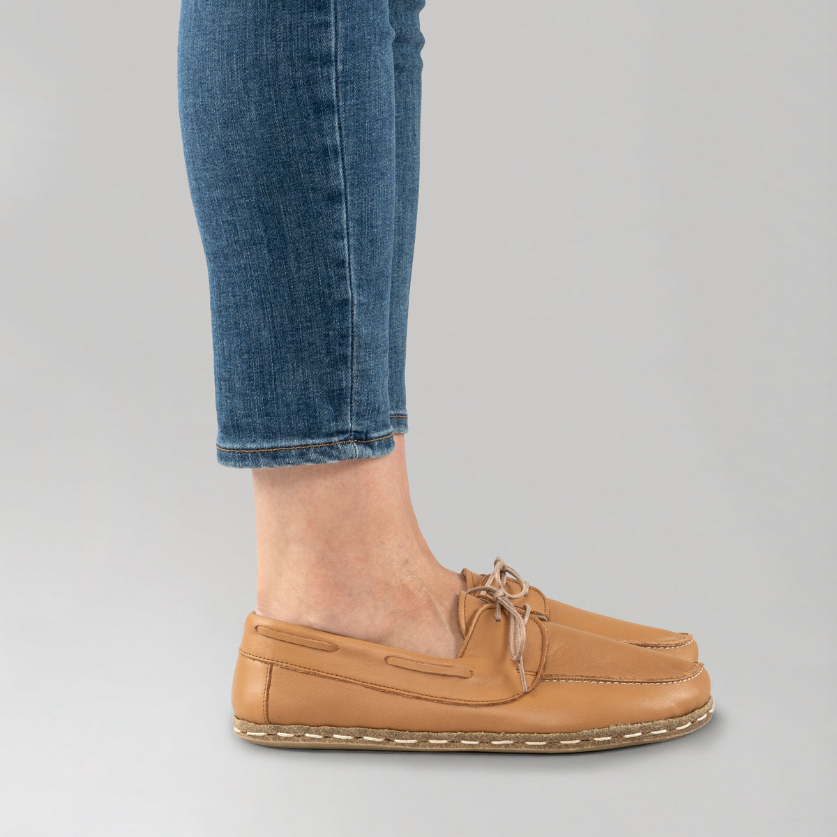 Men's Coconut Brown Dock Shoes - Atlantis Handmade Shoes – Atlantis ...