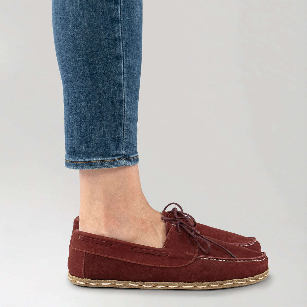 Men's Burgundy Dock Shoes - Atlantis Handmade Shoes – Atlantis Handmade ...