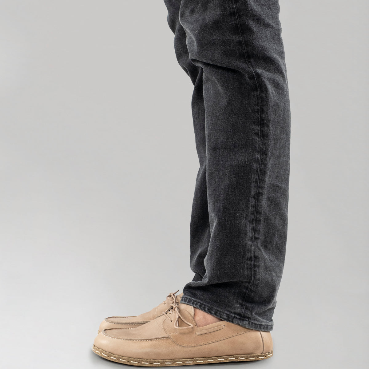 Women's Tan Dock Shoes - Atlantis Handmade Shoes – Atlantis Handmade Shoes