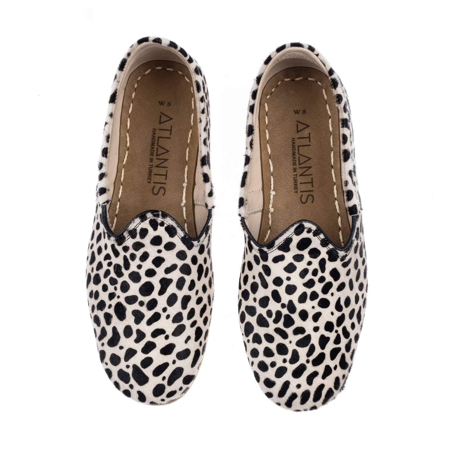 Black Dots - Turkish Loafers For Women : Atlantis Handmade Shoes ...