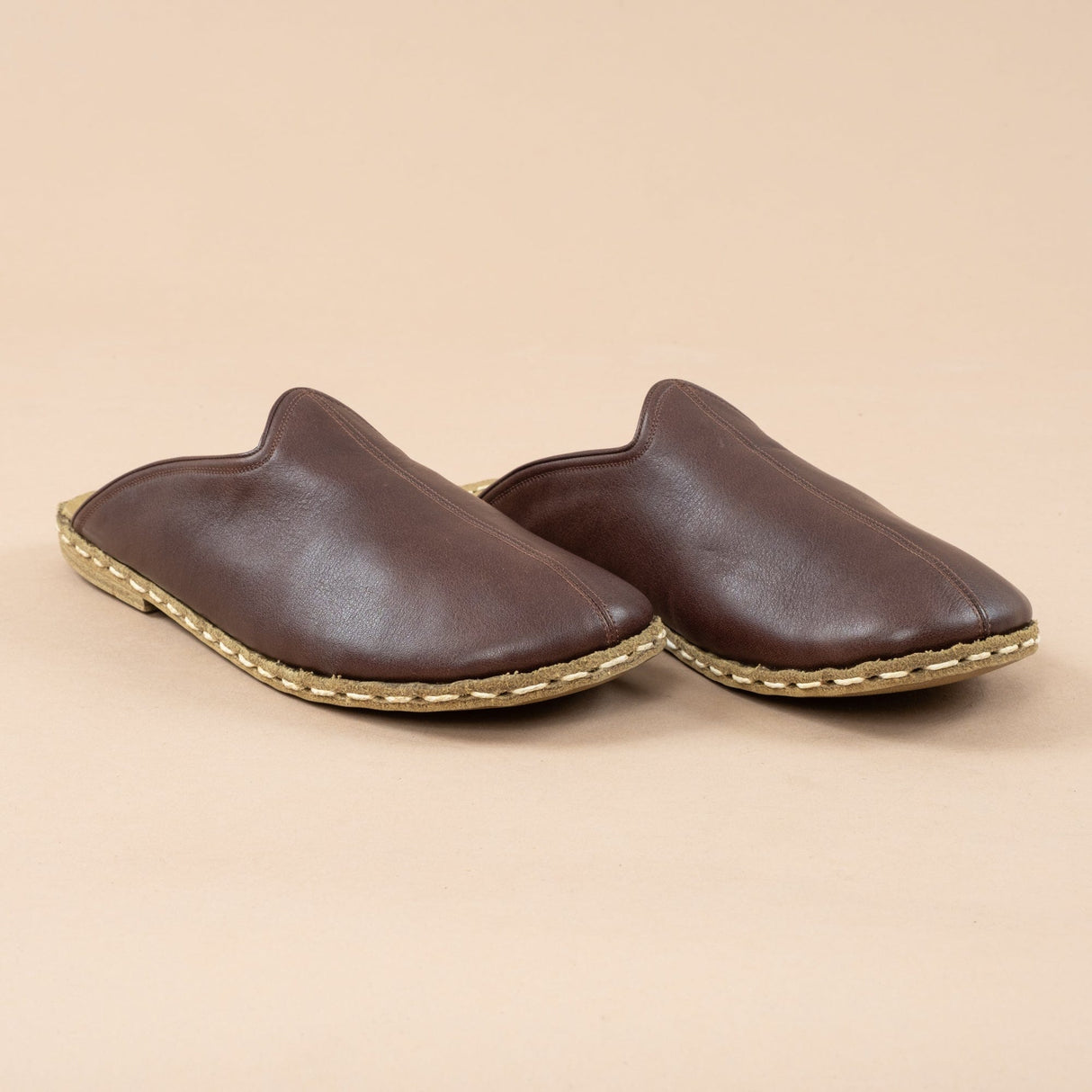 Women's Cafe Noir Barefoot Slippers - Turkish Wide Slippers for Women ...