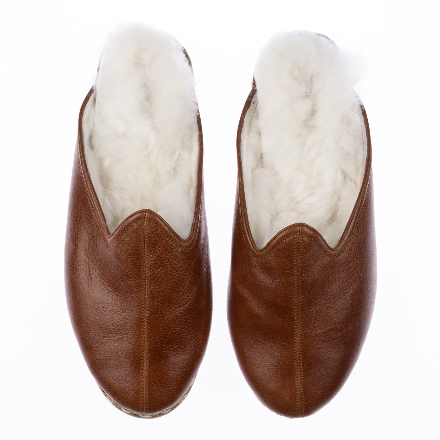 Men's Bogota Shearling Slippers – Atlantis Handmade Shoes